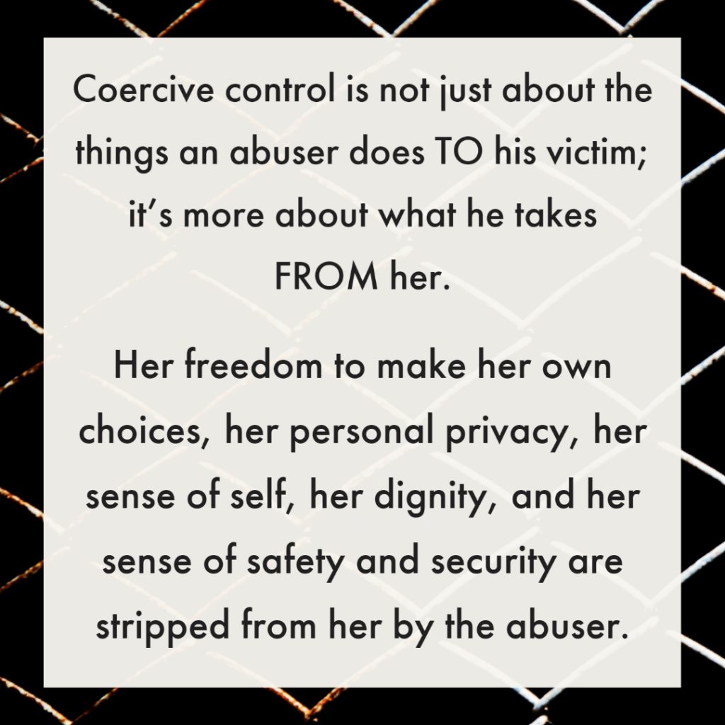 What is Coercive Control? - Hope for Hurting Wives